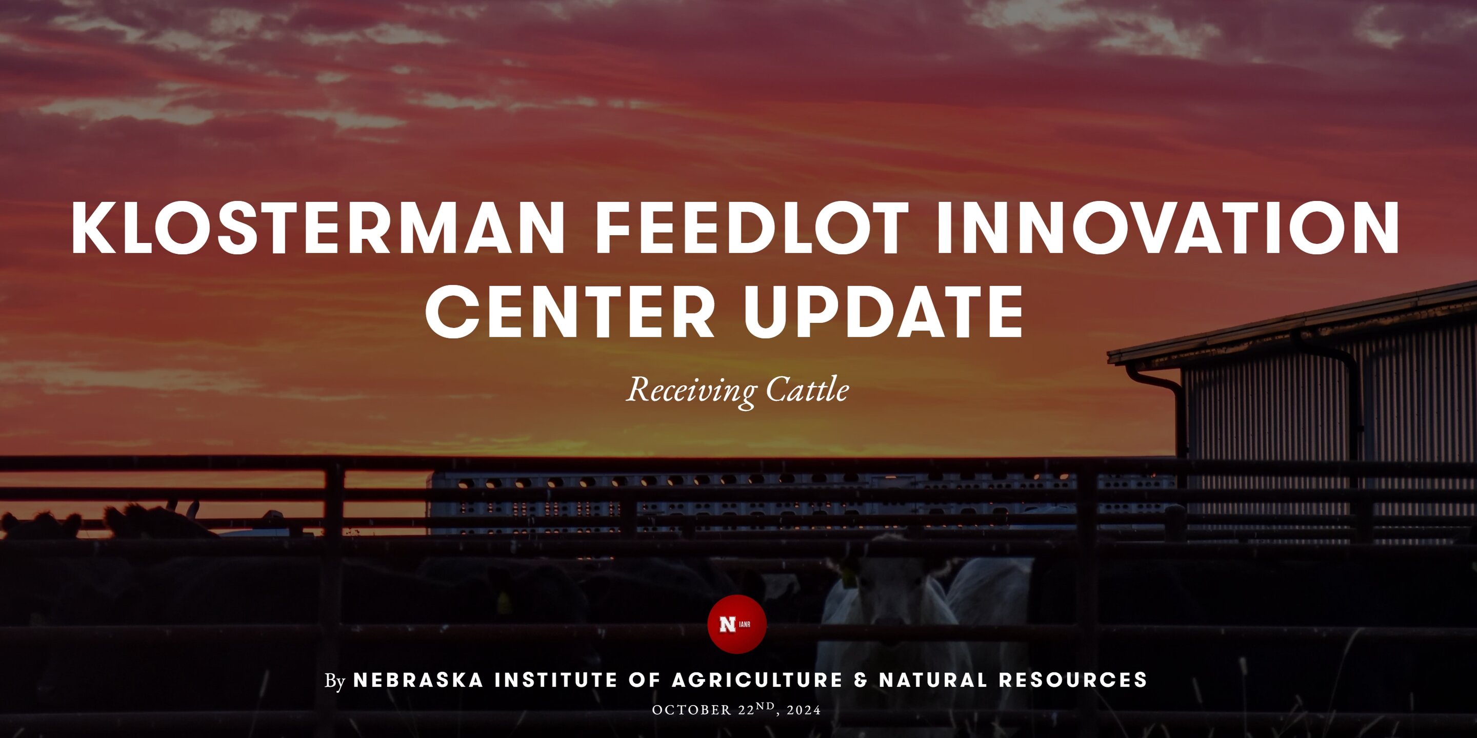 Klosterman-Feedlot-Innovation-Center | Eastern Nebraska Research ...